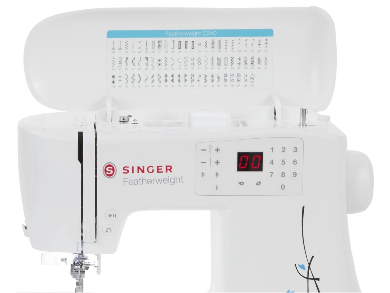 Singer C240 Featherweight Sewing Machine C240 | Топ цена, само сега ...